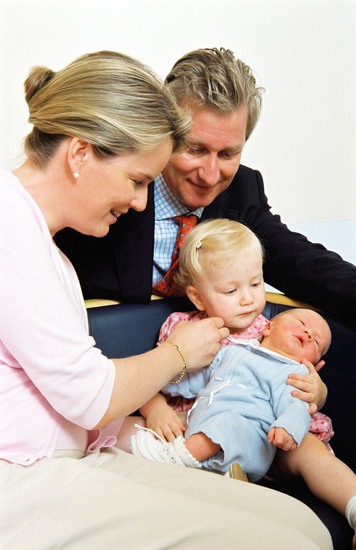 Prince Gabriel Parents Prince Philippe Princess Editorial Stock Photo ...