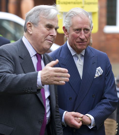 Sir David Brewer Meets Prince Charles Editorial Stock Photo - Stock ...