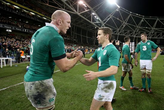 Irelands Paul Oconnell Eoin Reddan Celebrate Editorial Stock Photo ...