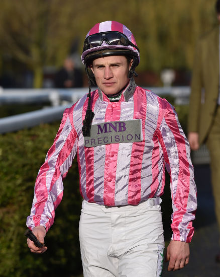 Jamie Moore Jockey Kempton Park Racecourse Editorial Stock Photo ...