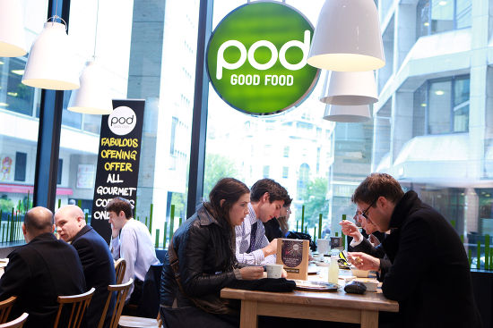 Pod Restaurant New Street Customers Being Editorial Stock Photo - Stock ...