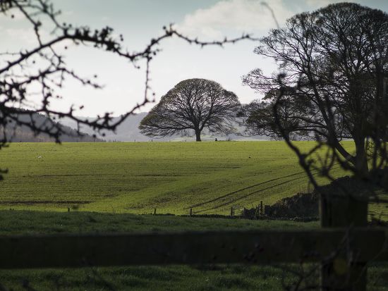 Landscape Near Matlock Derbyshire Editorial Stock Photo - Stock Image ...