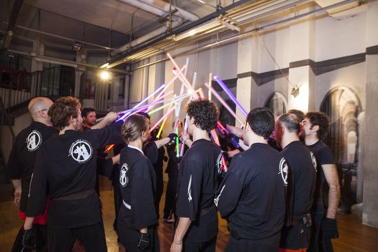 Padawans Jedi Apprentices During Training Session Editorial Stock Photo ...