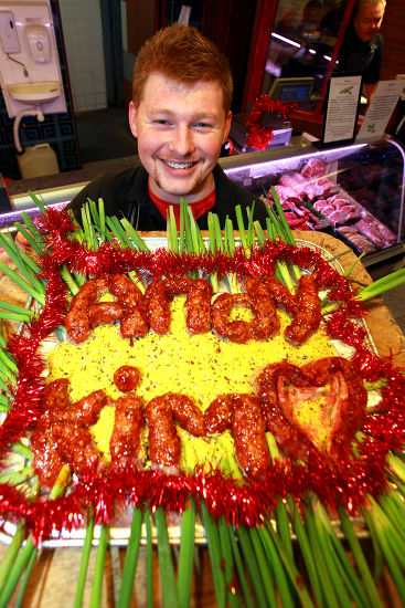 Bennetts Dunblane Butcher Connor Wilson His Editorial Stock Photo ...