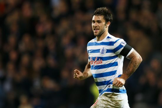 Charlie Austin Qpr Celebrates Scoring Goal Editorial Stock Photo ...