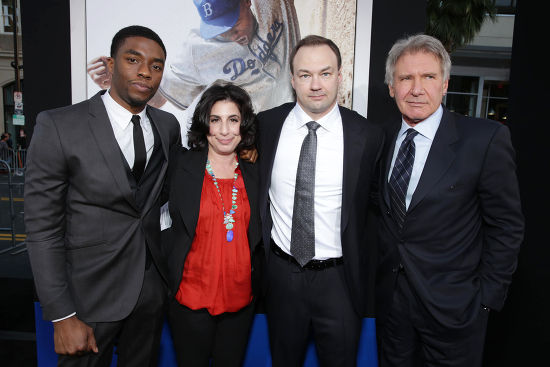 Chadwick Boseman Thomas Tull Harrison Ford Editorial Stock Photo ...