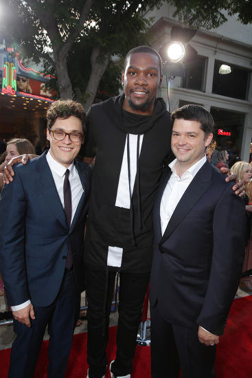 Phil Lord Kevin Durant Chris Miller Editorial Stock Photo - Stock Image ...