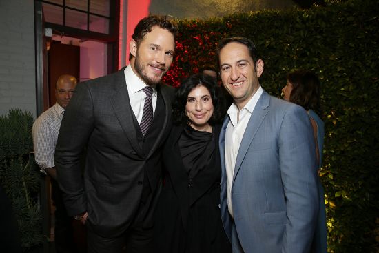 Chris Pratt Sue Kroll Greg Silverman Editorial Stock Photo - Stock ...