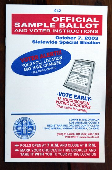 Sample Ballot Paper Editorial Stock Photo - Stock Image | Shutterstock