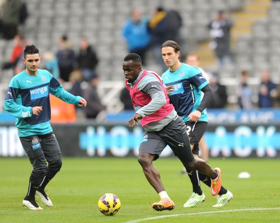 Cheik Tiote Newcastle United Returns Starting Editorial Stock Photo ...