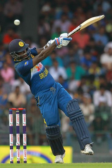 Angelo Mathews Captain Sri Lanka Bats Editorial Stock Photo - Stock ...