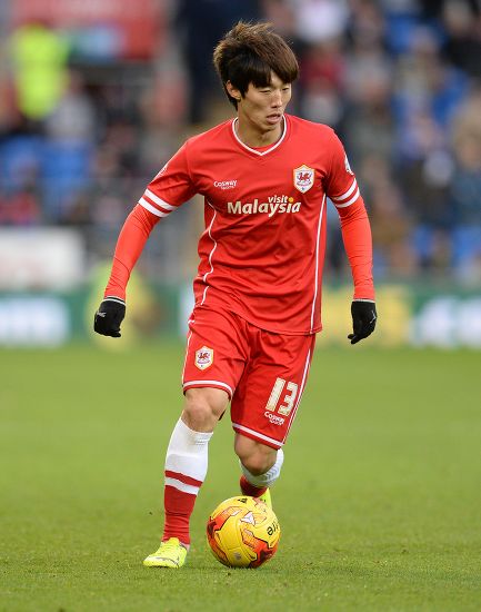 Cardiff Citys Kim Bokyung Editorial Stock Photo - Stock Image ...