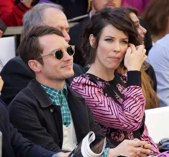 Evangeline Lilly Elijah Wood Editorial Stock Photo - Stock Image ...