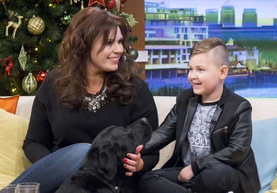 Vicky Cannon Son Christopher Dog Dickens Editorial Stock Photo - Stock ...