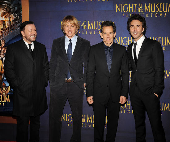 Ricky Gervais Owen Wilson Ben Stiller Editorial Stock Photo - Stock ...