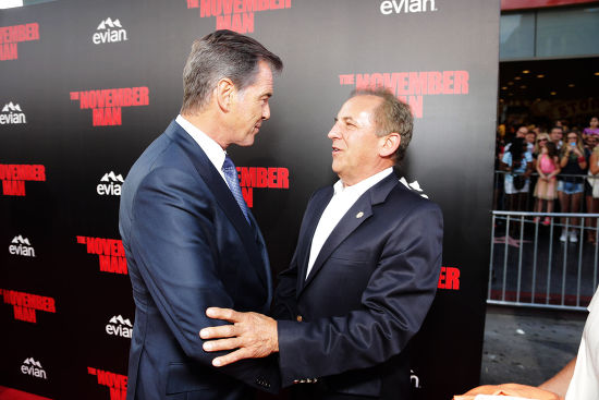 Pierce Brosnan Jim Wiatt Editorial Stock Photo - Stock Image | Shutterstock
