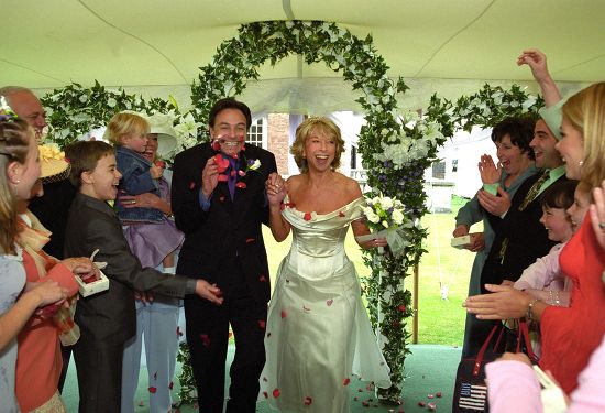 Gail Richards Wedding Brian Capron Helen Editorial Stock Photo - Stock ...