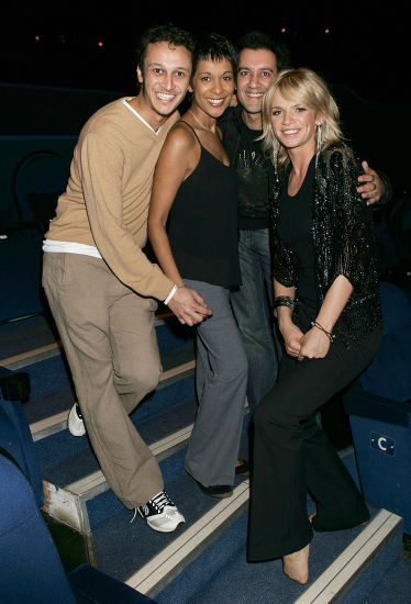 Chris Bisson Kim Vithana Tanveer Ghani - Foto de stock de contenido ...
