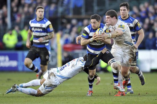 Horacio Agulla Bath Rugby Takes On Editorial Stock Photo - Stock Image ...