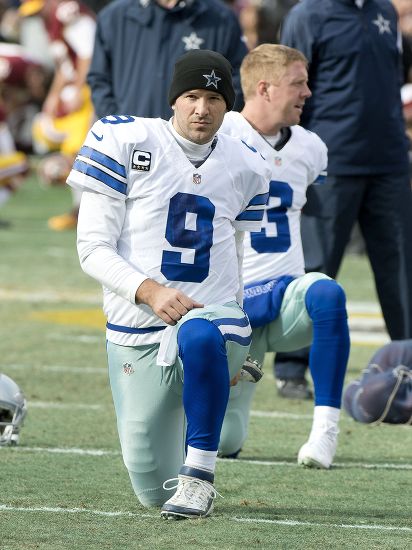 Dallas Cowboys Quarterback Tony Romo 9 Editorial Stock Photo - Stock ...
