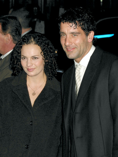 Clive Owen Wife Sarah Jane Fenton Editorial Stock Photo - Stock Image ...