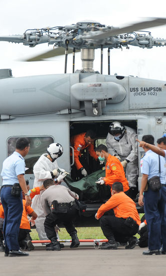 Crew Members Uss Navy Helicopter Move Editorial Stock Photo - Stock ...