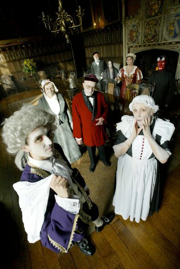 Spooky Staff Ready Greet Their Visitors Editorial Stock Photo - Stock ...