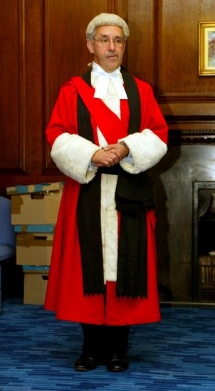 Mr Justice Allan Moses Who Presiding Editorial Stock Photo - Stock ...