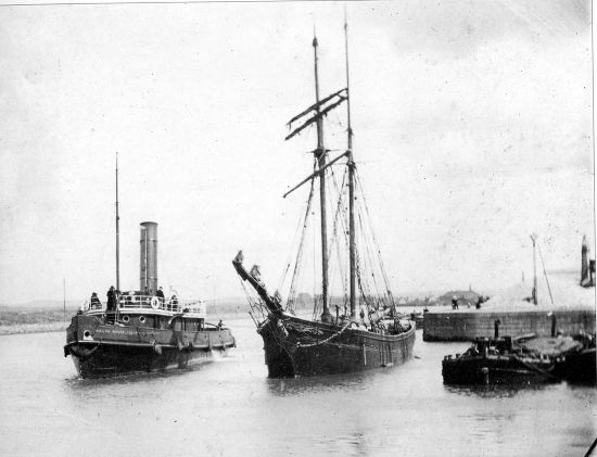 Daniel Adamson Along Side Sailing Ship Editorial Stock Photo - Stock ...