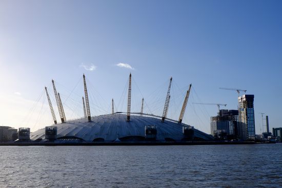 O2 Dome Viewed Trinity Buoy Wharf Editorial Stock Photo - Stock Image ...