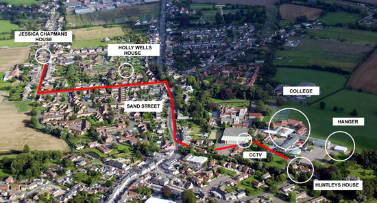 Aerial View Soham Showing School Caretakers Editorial Stock Photo ...