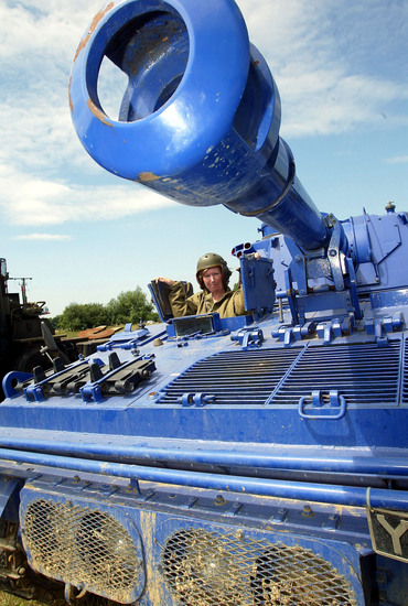 Fiona Pollard One Her Tanks Editorial Stock Photo - Stock Image ...