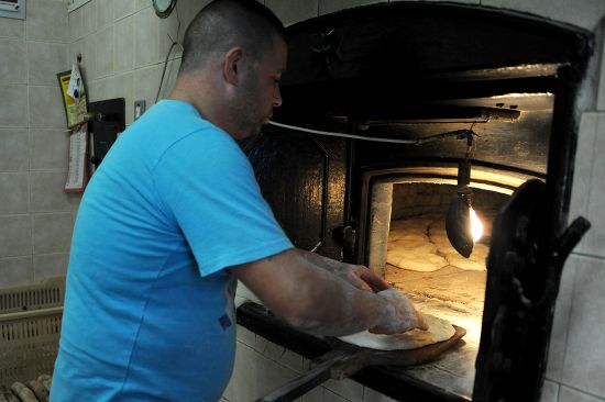 Bakery Malta Making Traditional Ftira Bread Editorial Stock Photo ...