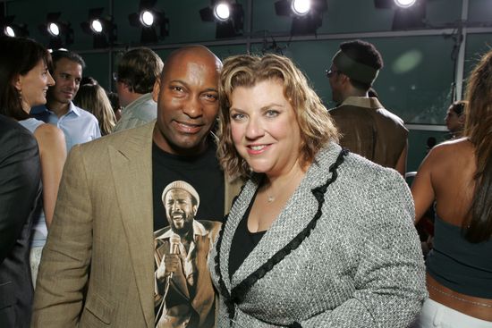 John Singleton Gail Berman Editorial Stock Photo - Stock Image ...