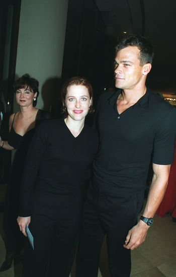 Gillian Anderson Rob Rollins Editorial Stock Photo - Stock Image ...
