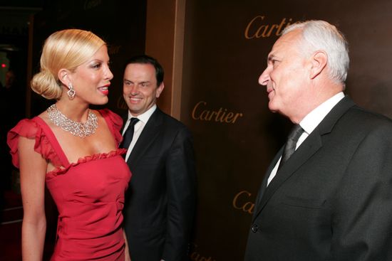 Tori Spelling Stanislas De Quercize Bernard Editorial Stock Photo ...