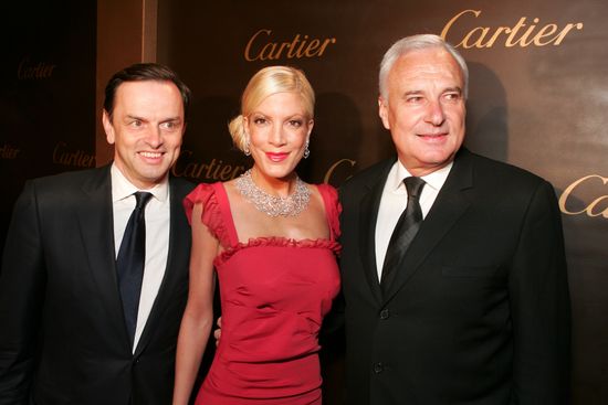 Stanislas De Quercize Tori Spelling Bernard Editorial Stock Photo ...