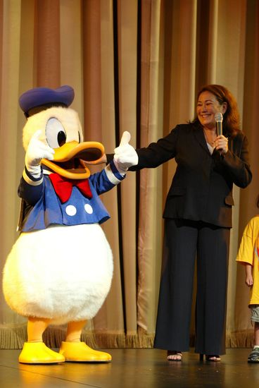 Donald Duck Sharon Morrill Editorial Stock Photo - Stock Image ...