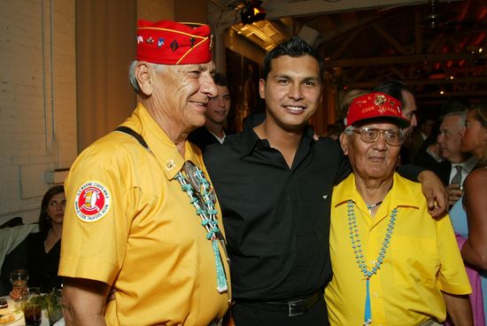 Original Codetalker Roy Hawthorne Adam Beach Editorial Stock Photo ...