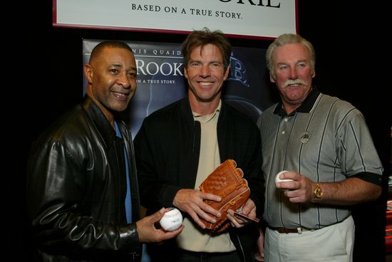 Ozzie Smith Dennis Quaid Sparky Lyle Editorial Stock Photo - Stock ...