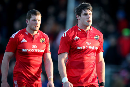 Munsters Dave Ocallaghan Denis Hurley Dejected Editorial Stock Photo ...