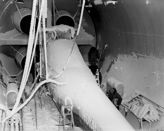 Westland Wessex Chopper Inside Stratosphere Chamber Editorial Stock ...