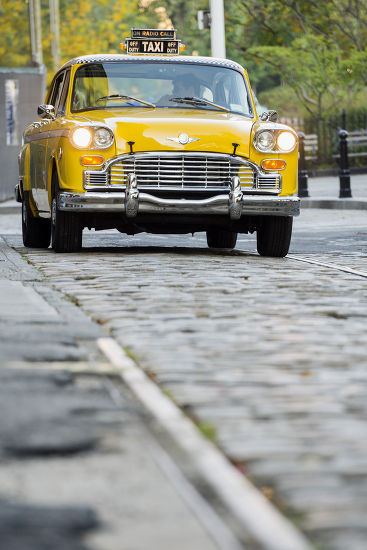 60s Checker Cab Taxi Brooklyn Heights Editorial Stock Photo - Stock ...