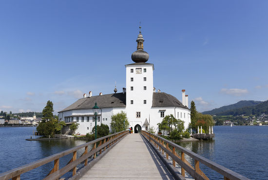 Seeschloss Ort Castle Gmunden Lake Traun Editorial Stock Photo - Stock ...