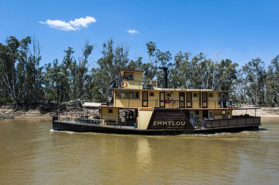 Old Steamer On Murray River Echuca Editorial Stock Photo - Stock Image ...