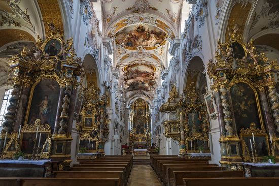 Kloster Indersdorf Monastery Markt Indersdorf Upper Editorial Stock ...