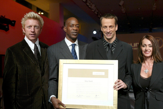 Boris Becker Edwin Moses Tony Hawk Editorial Stock Photo - Stock Image ...