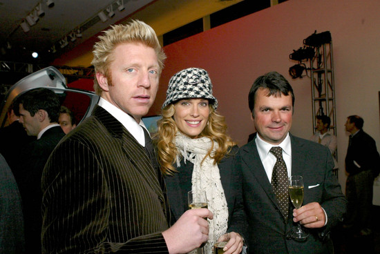Boris Becker Molly Sims Iain Banner Editorial Stock Photo - Stock Image ...