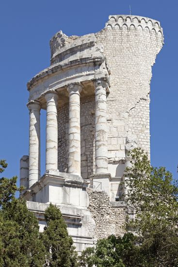 Tropaeum Alpium Des Alpes La Turbie Editorial Stock Photo - Stock Image ...