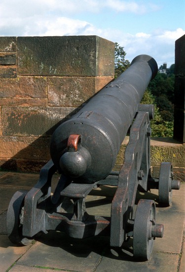 Cannon Carlisle Castle Editorial Stock Photo - Stock Image | Shutterstock